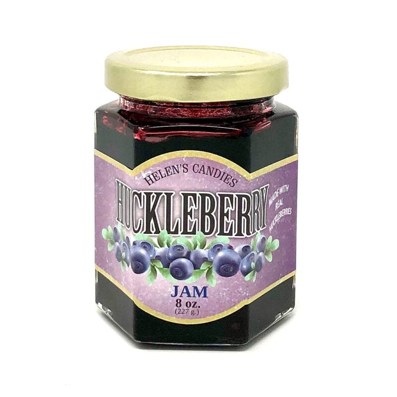 Wild Huckleberry Jam 8 oz. - Gourmet Jams and Jellies in Mendocino ...