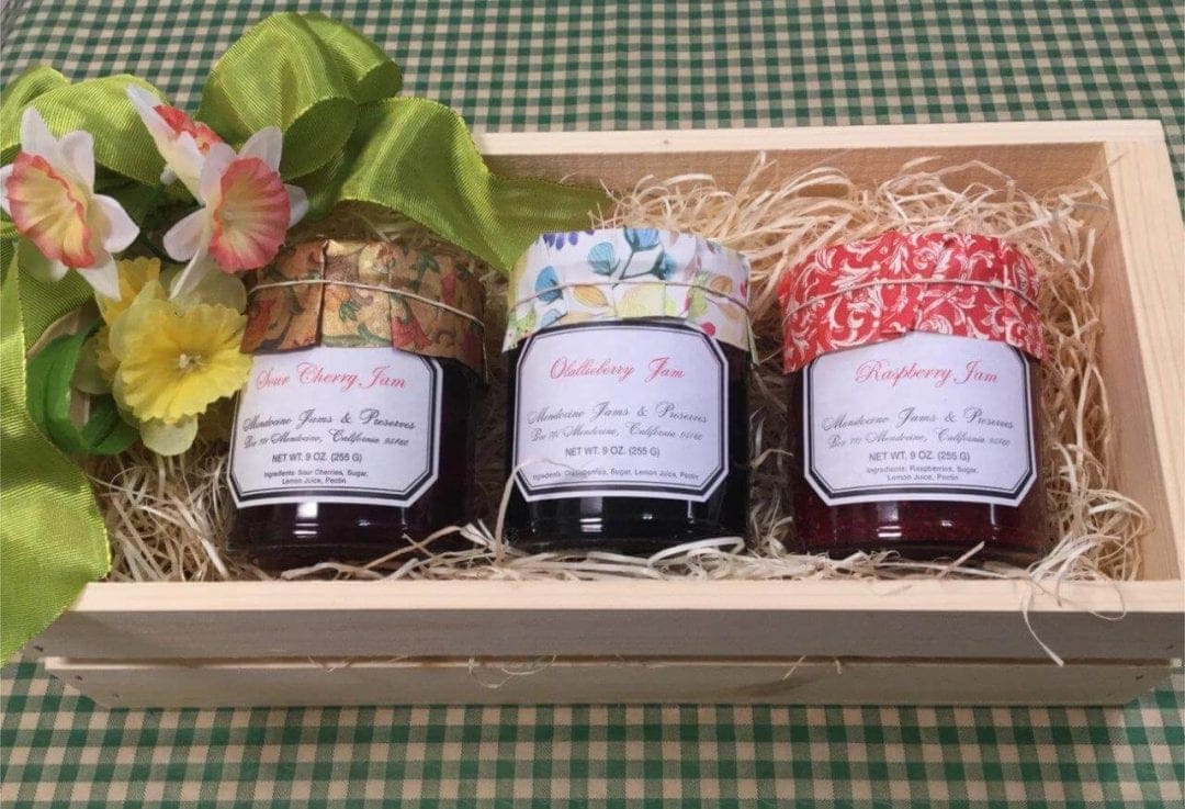 Strawberry Jam 16 oz. - Gourmet Jams and Jellies in Mendocino California